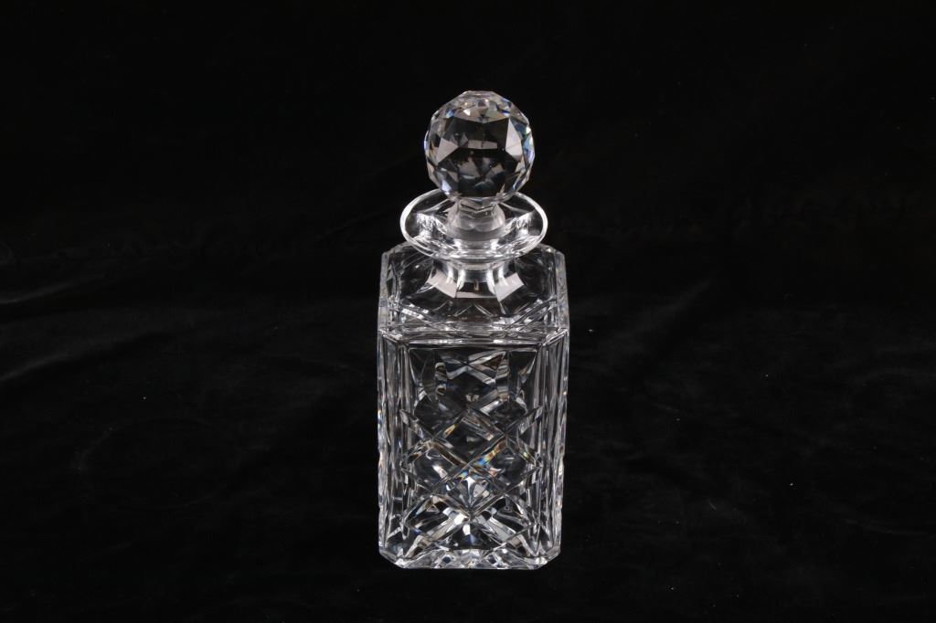 Pair Of Royal Brierley Cut Crystal Decanters 1900s