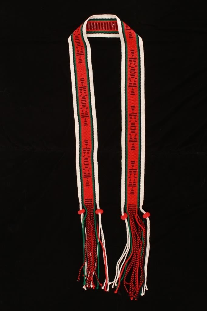 Circa 1960's Zuni Wedding Woven Textile Sash