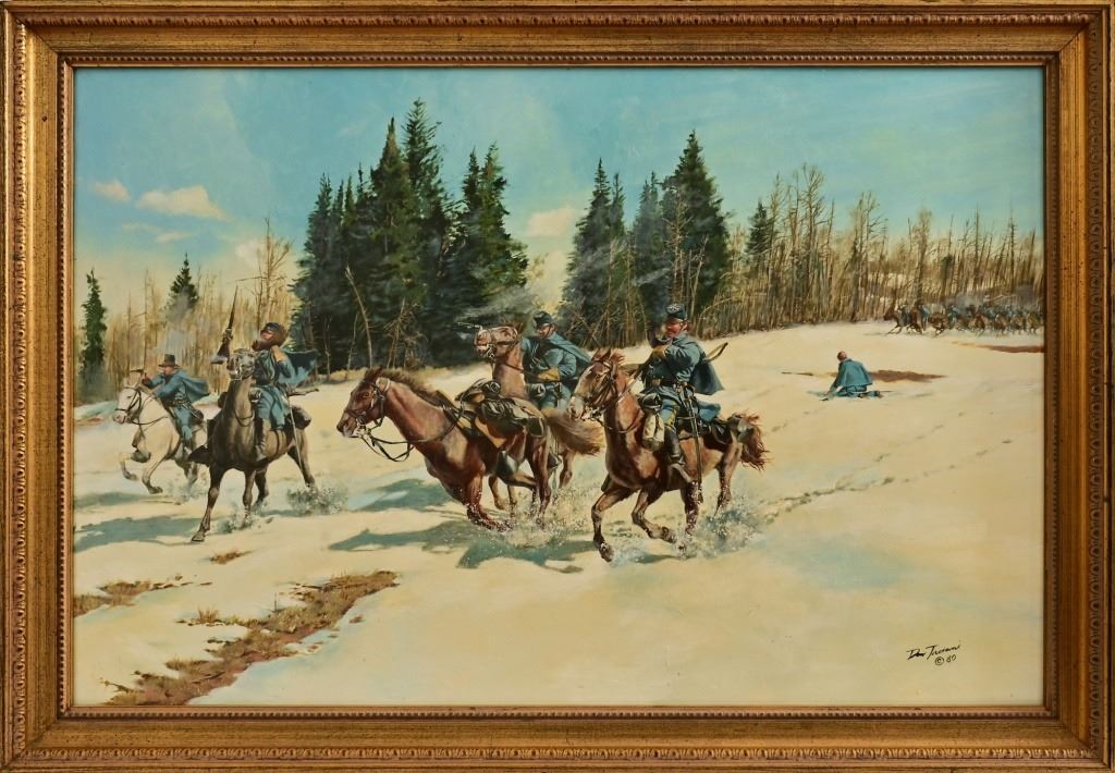 Don Troiani Original Civil War Oil Painting