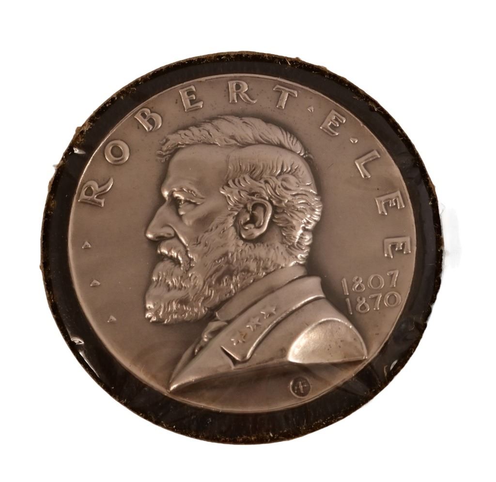 1807-1870 Robert E Lee Silver Medal