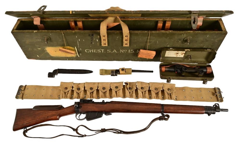 Long Branch Enfield No.4 MK1 Sniper Rifle