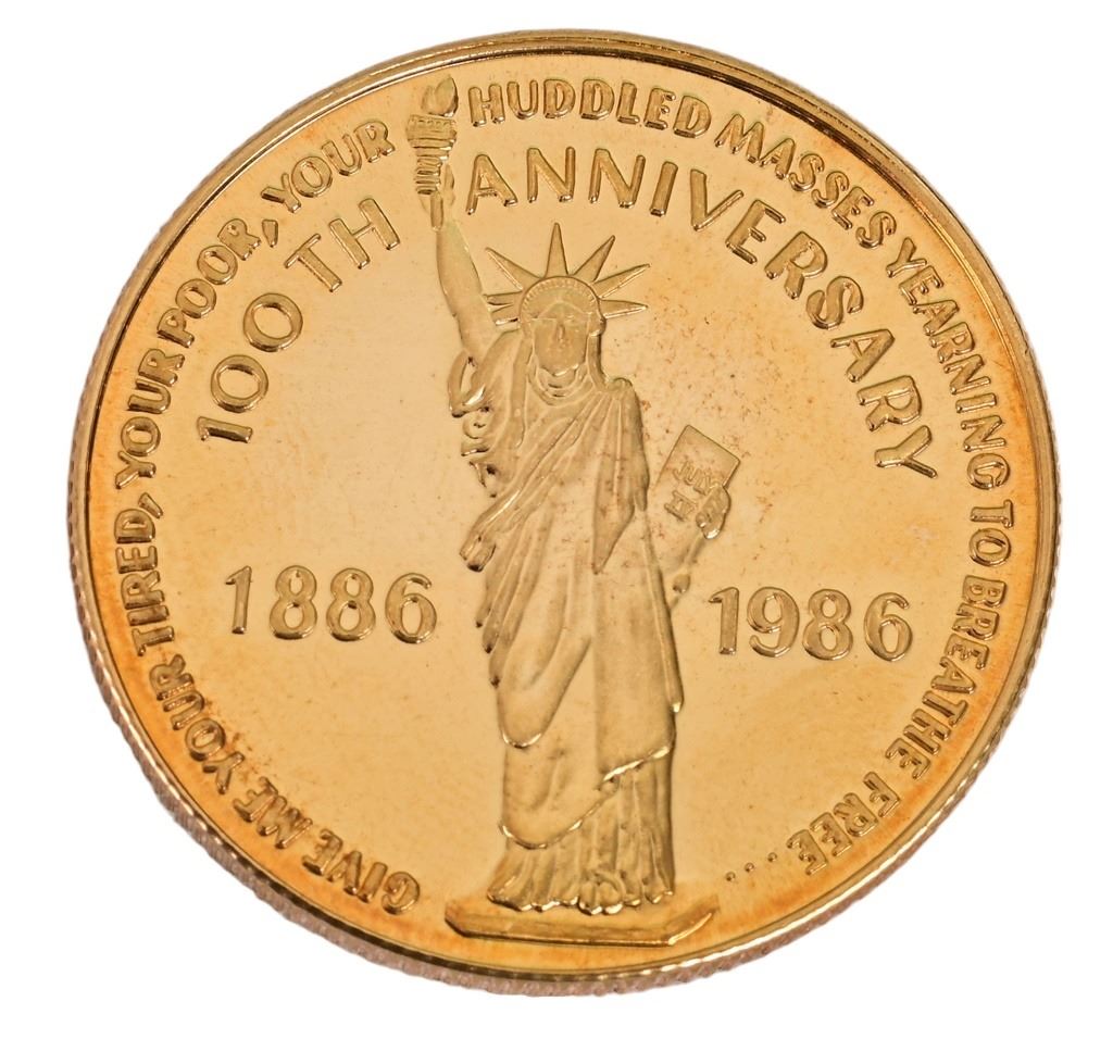 Statue Of Liberty 100th Anniversary 1 Oz Gold Coin