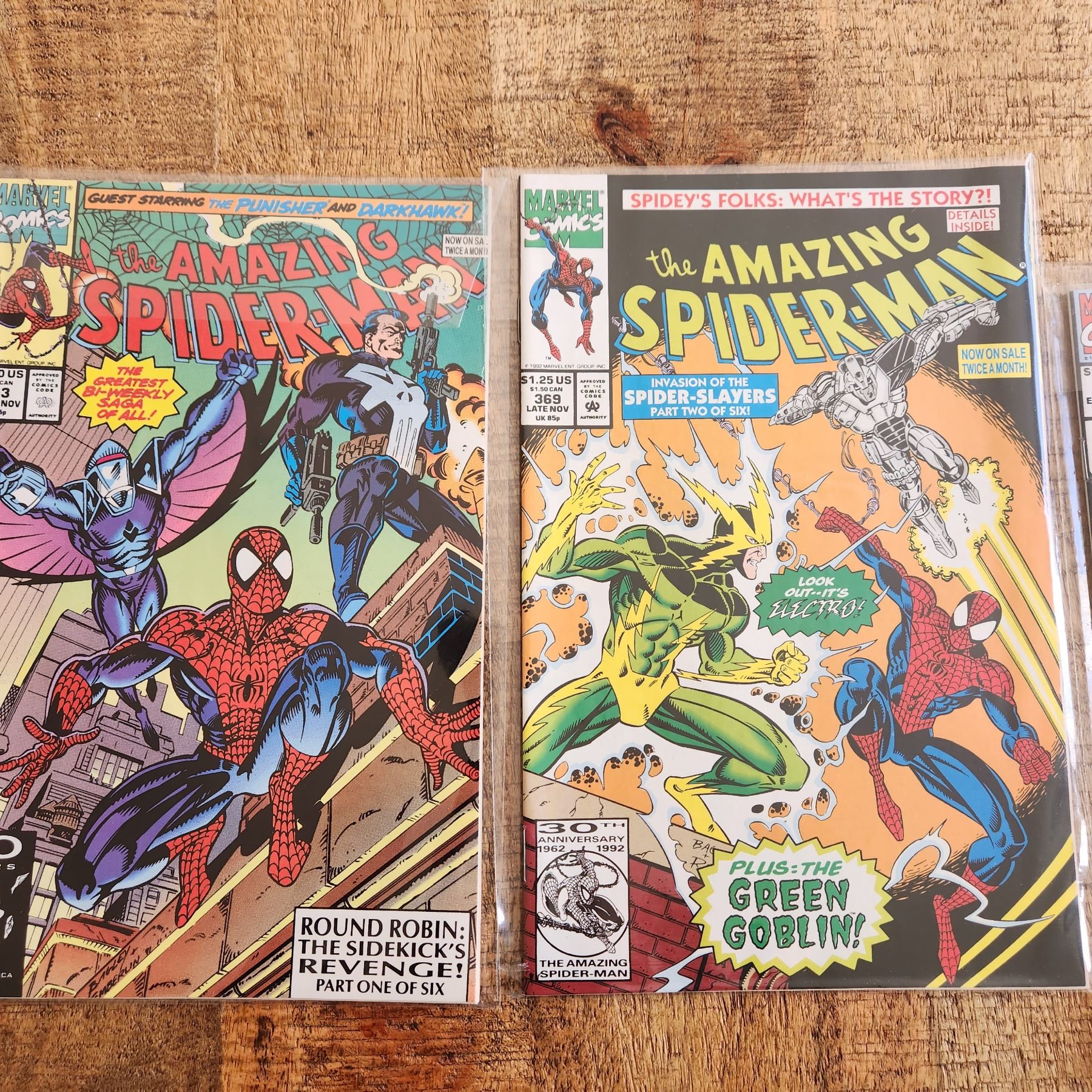 Amazing Spiderman 353 357 369