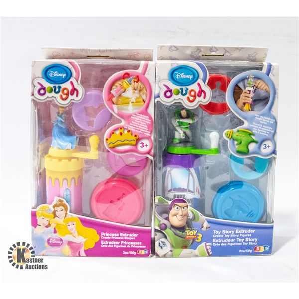 Two Disney Dough Extruder Kits