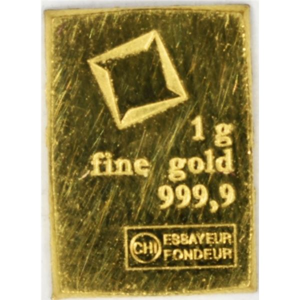 ONE GRAM GOLD BAR