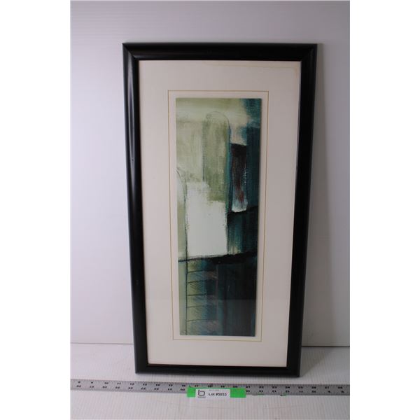 Framed Abstract Art Bodnarus Auctioneering