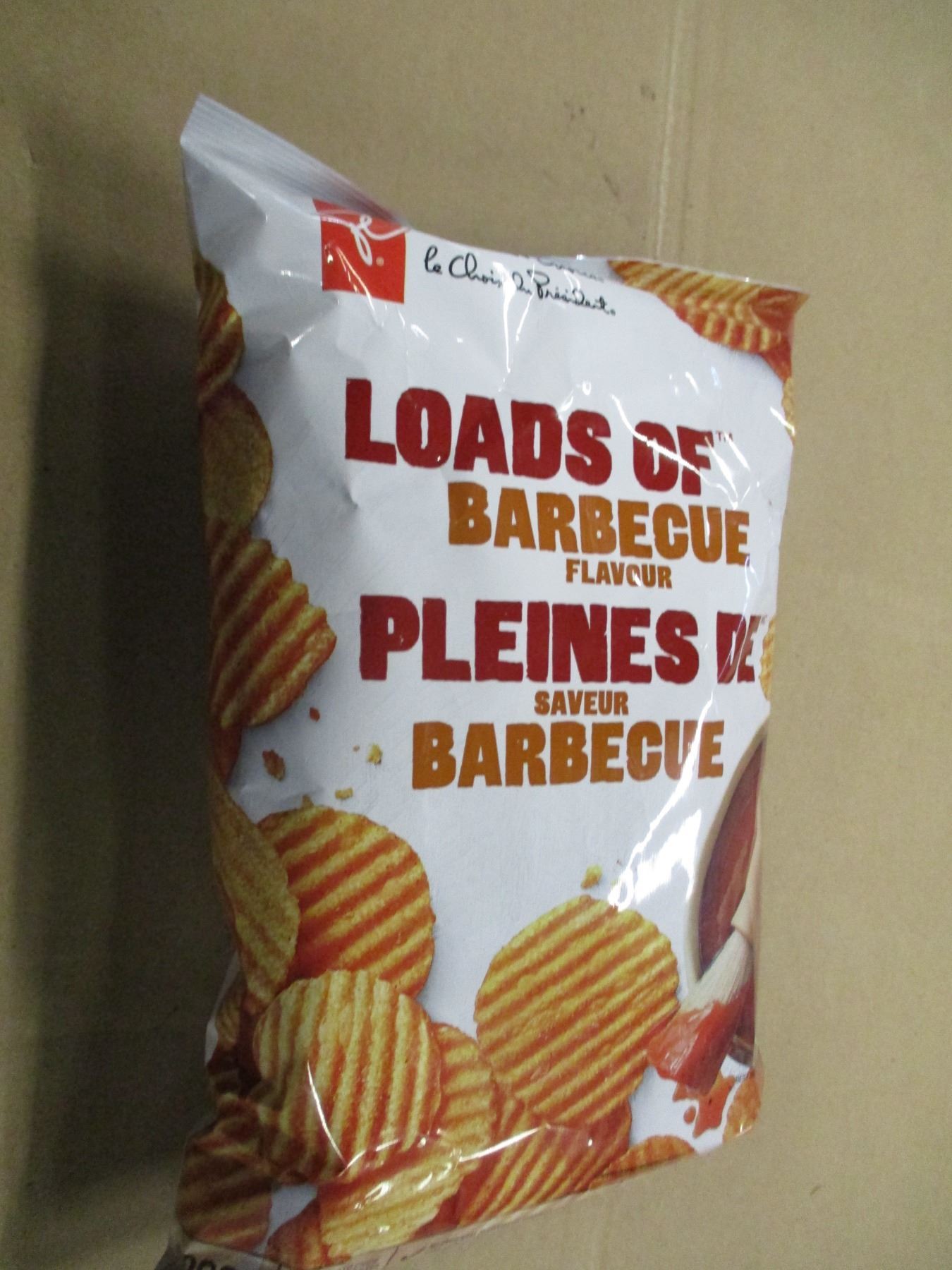SHELF PULLS (AS IS): PC BBQ CHIPS (200 G) - PER BAG