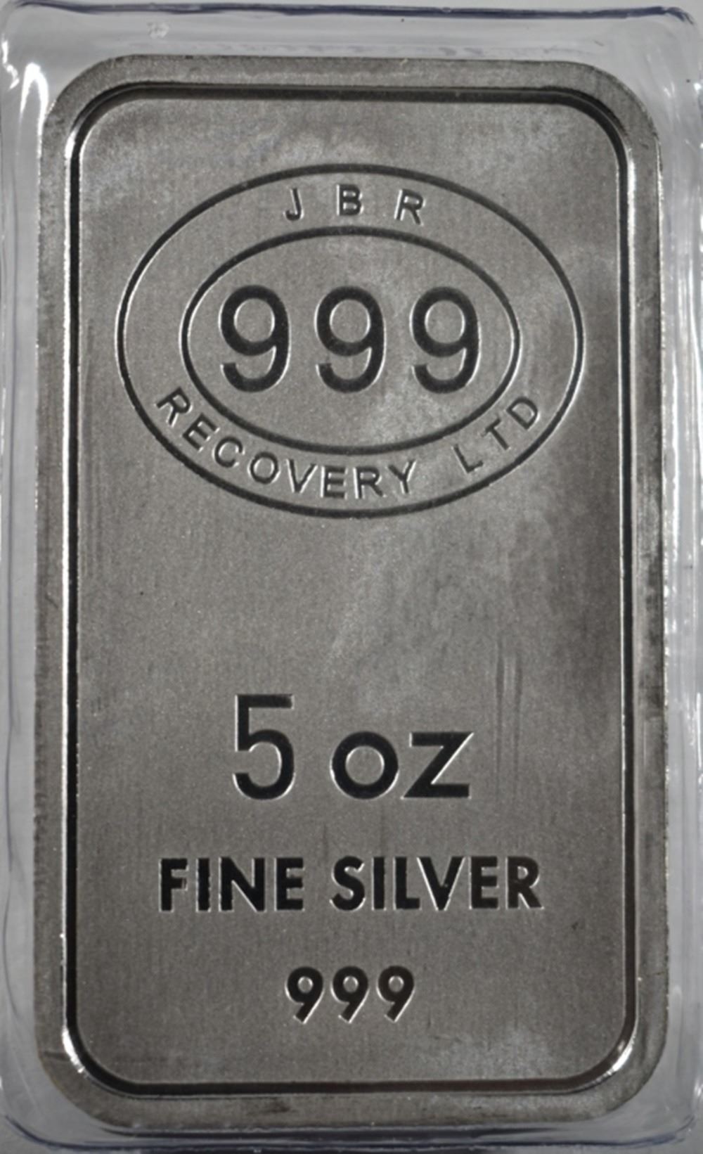 FIVE OZ .999 SILVER BAR