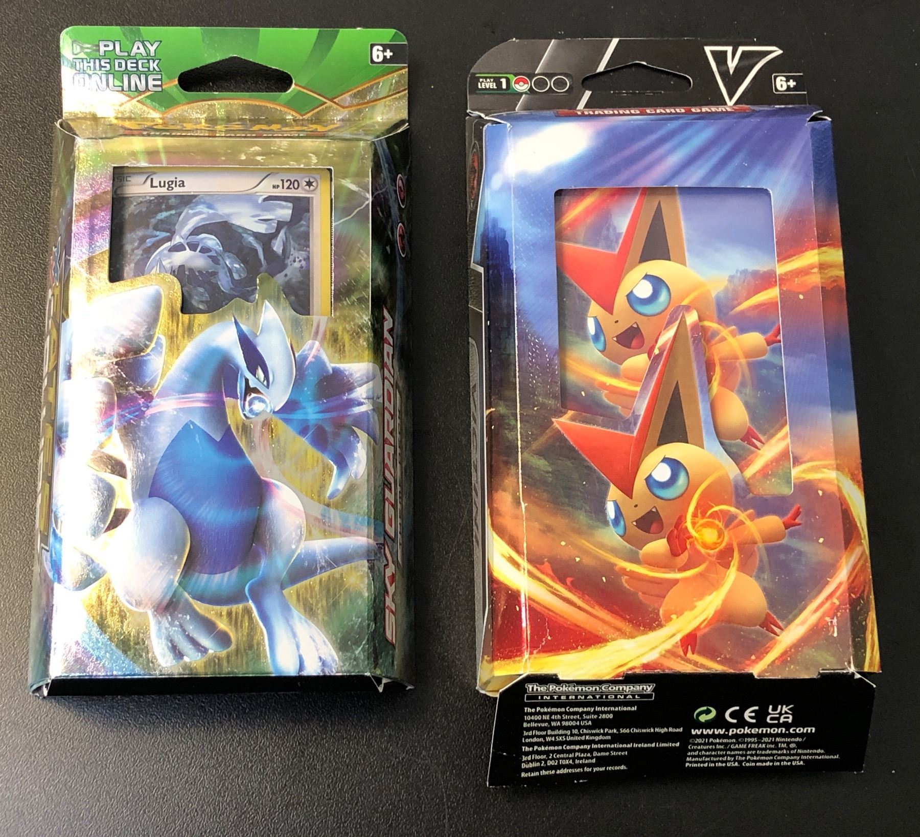Group of 2 Pokémon Theme Decks - includes XY Fates Collide Lugia Sky ...