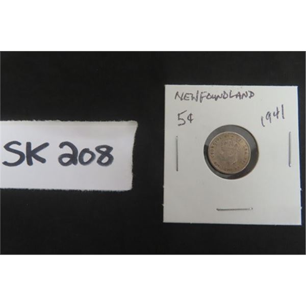 1941 Newfoundland 5 Cent Coin 1941-newfoundland-5-cent-coin