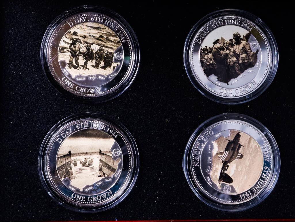 Bradford Authenticated - 70th Anniversary - D-DAY Silver Crowns ...