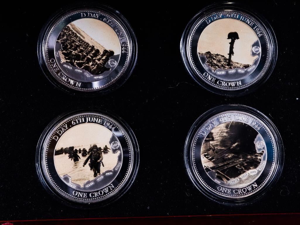 Bradford Authenticated - 70th Anniversary - D-DAY Silver Crowns ...