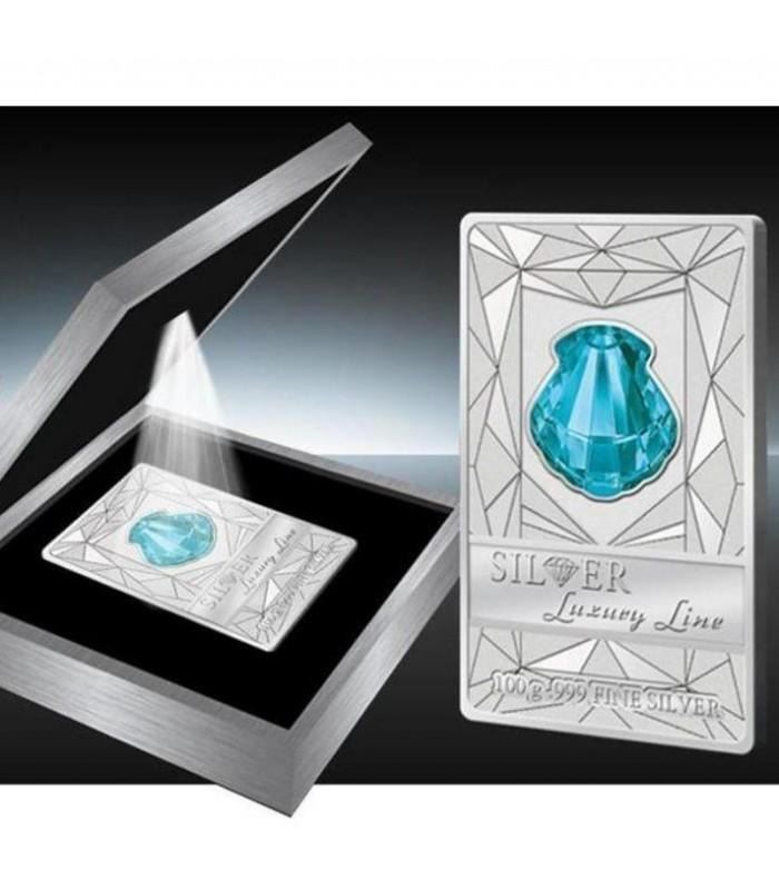 Cook Islands BLUE SHELL $20 Silver Luxury Line series Edition 4 Silver ...