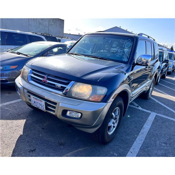 2001 Mitsubishi Montero Limited