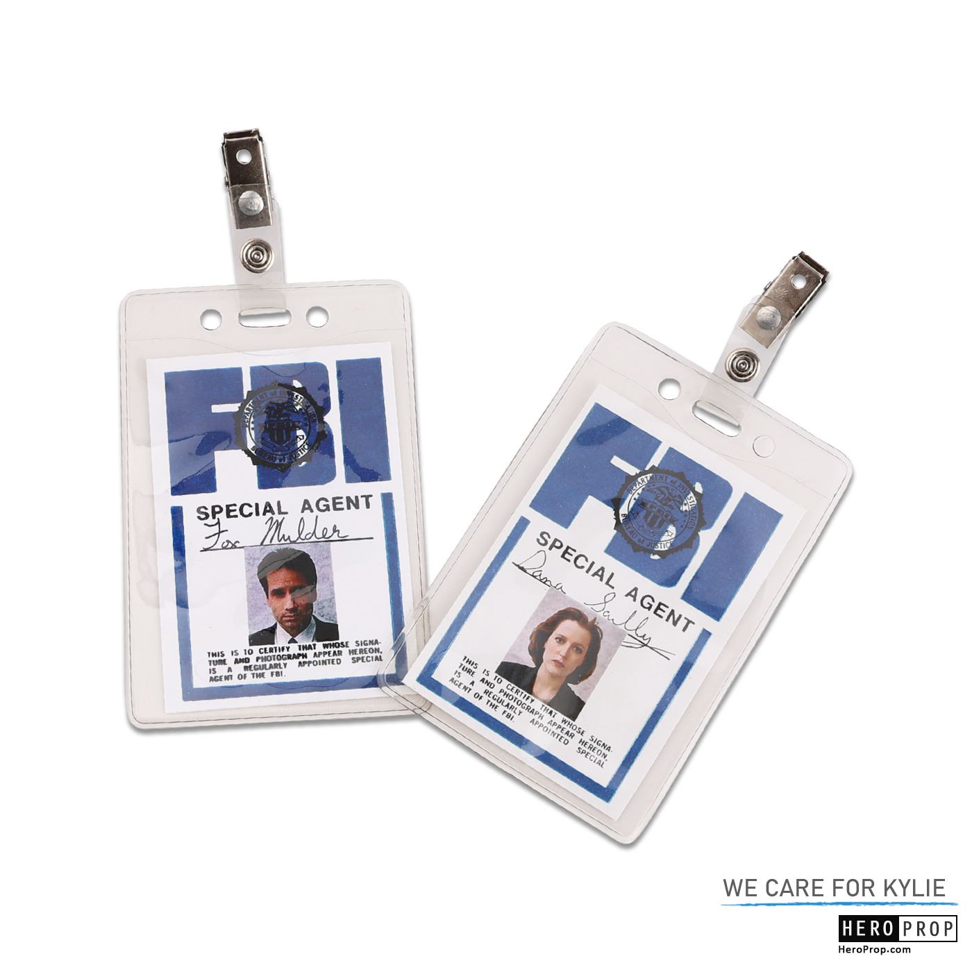 The X-Files (1993-2018) Mulder & Scully FBI Badge Set