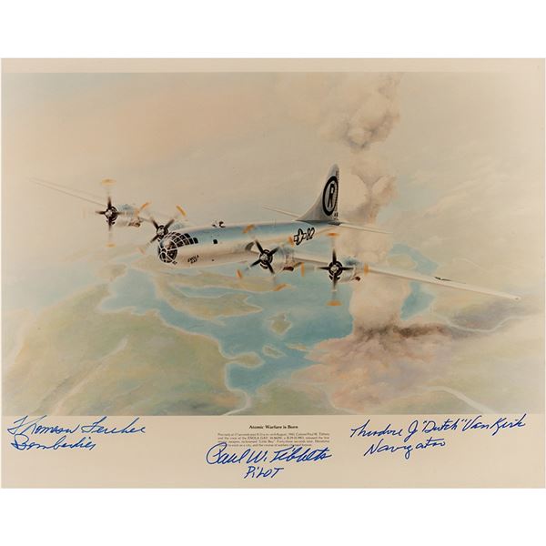 Enola Gay Signed Photograph