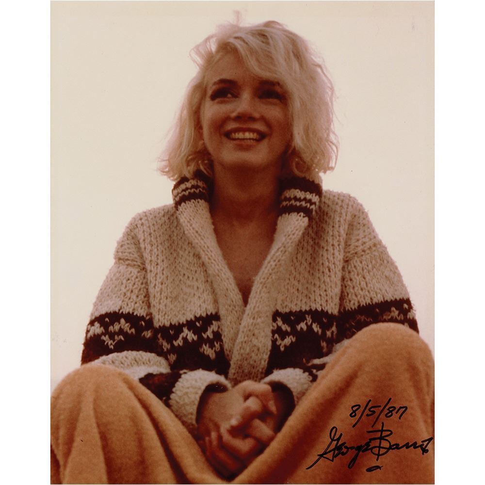 Marilyn Monroe: George Barris Signed Photograph Marilyn Monroe: George Barris Signed Photograph