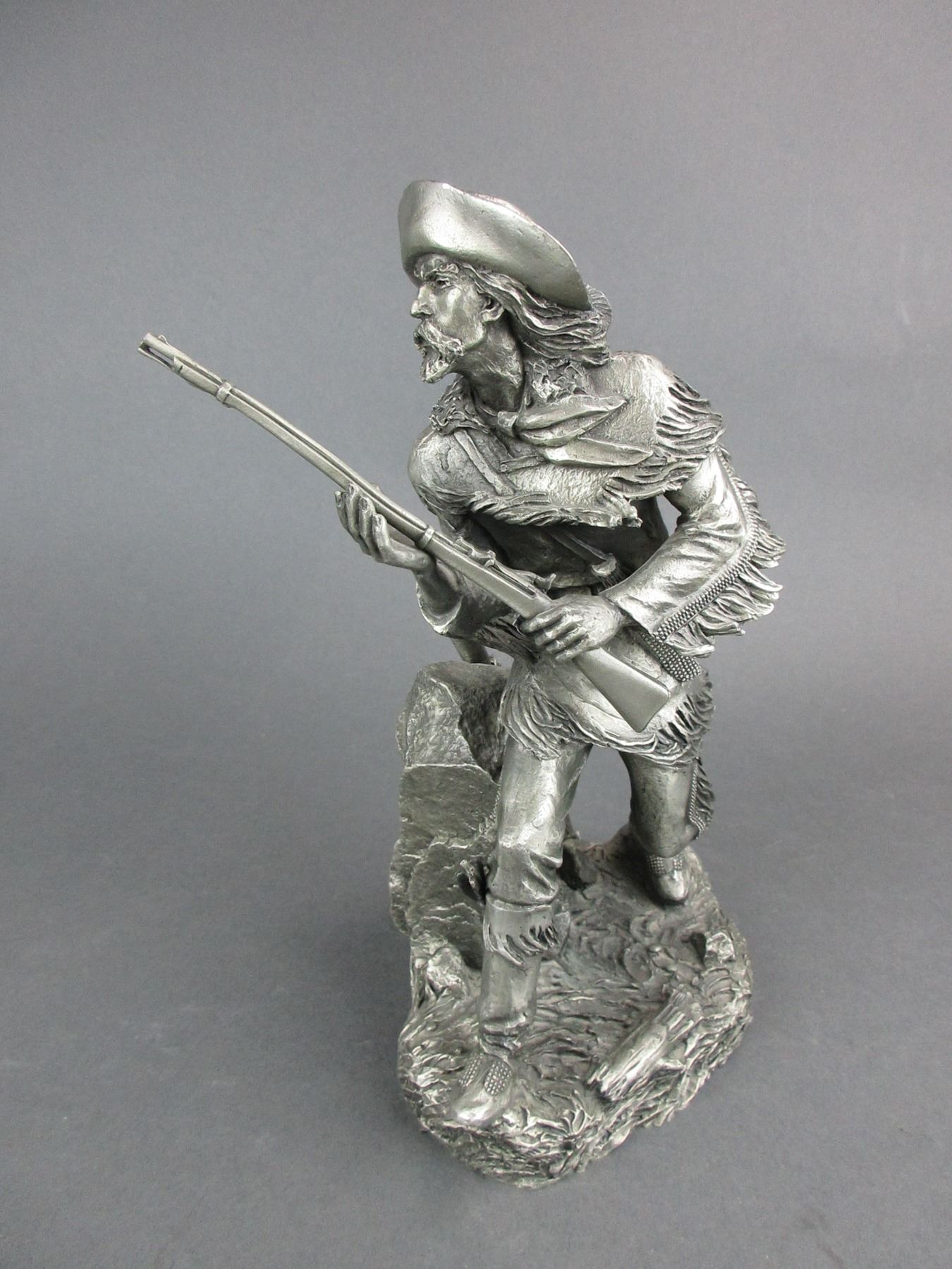 Franklin Mint Western Heritage Museum- "Silent Foe" By Jim Porter- Cast ...