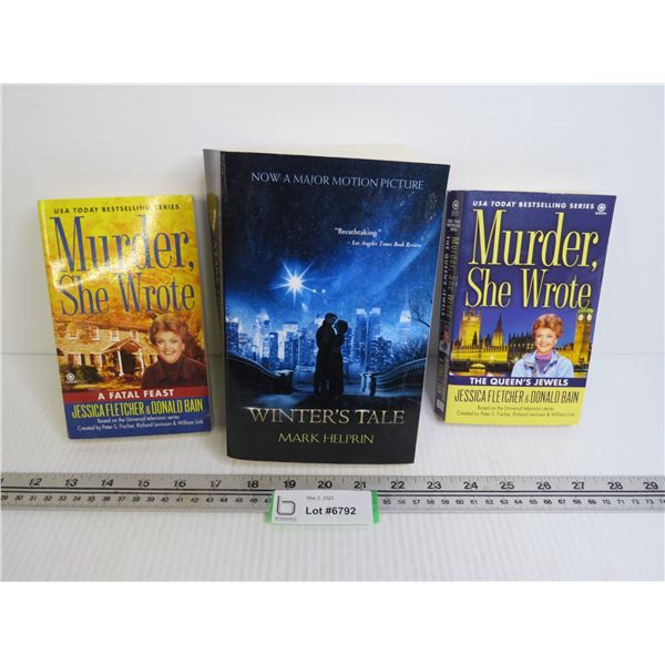3 Books Mystery Romance Murder Mystery Bodnarus Auctioneering