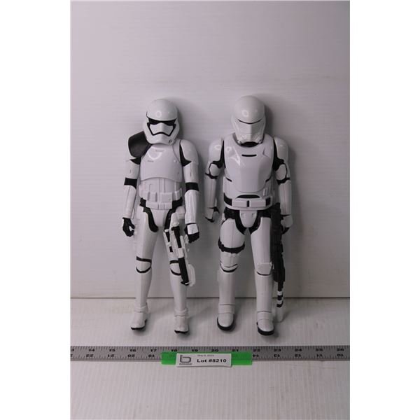 2 Star Wars Storm Trooper Action Figures Bodnarus Auctioneering