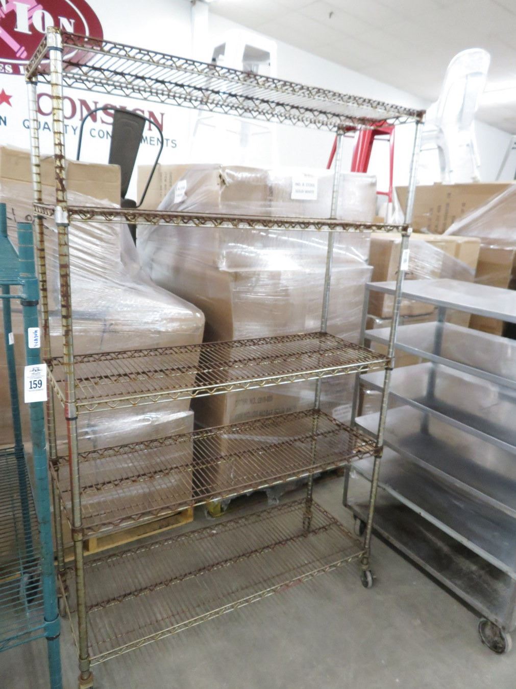 5 Shelf Metro Rack On Wheels