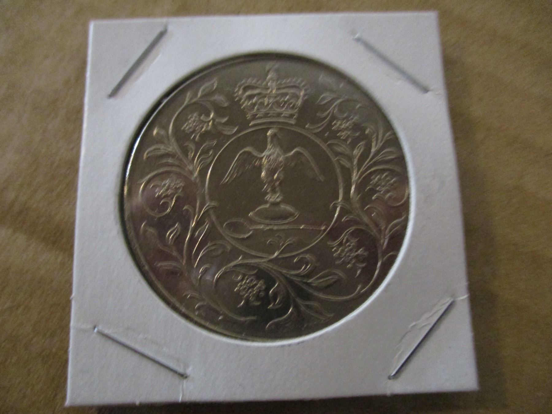 1944 PROOF 25TH YEAR QUEEN ELIZABETH BRITISH COIN