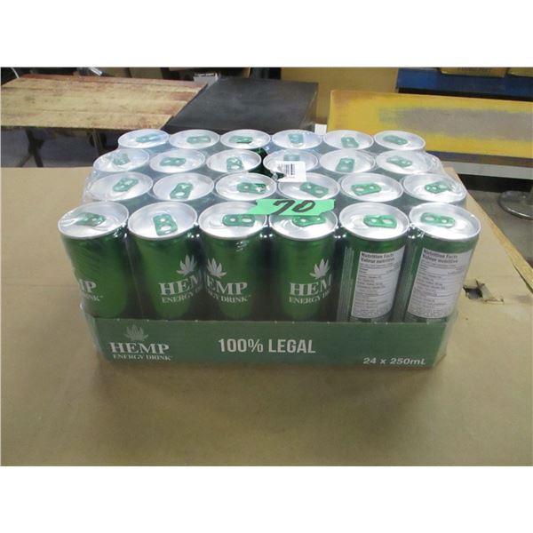 ORIGINAL HEMP ENERGY DRINK (24 CANS) - CASE