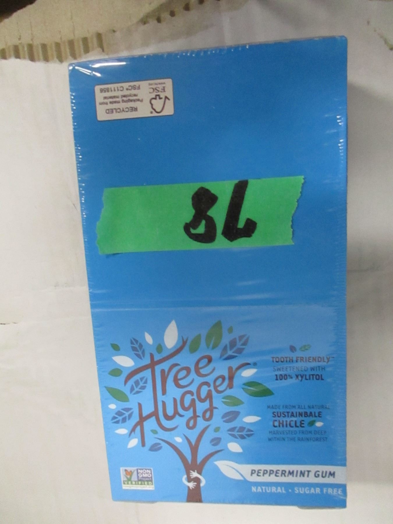 PEPPERMINT GUM (APPROX 15 PKGS) - PER BOX