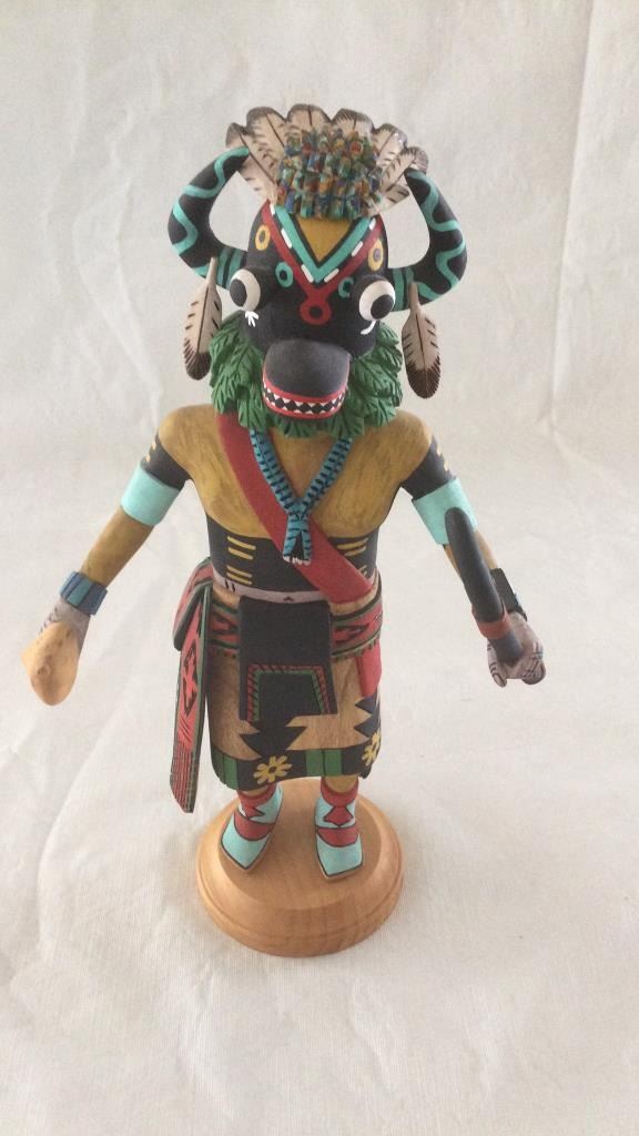 KACHINA DOLL - HOPI HO'OTE JOE GASH 7.5"x14"