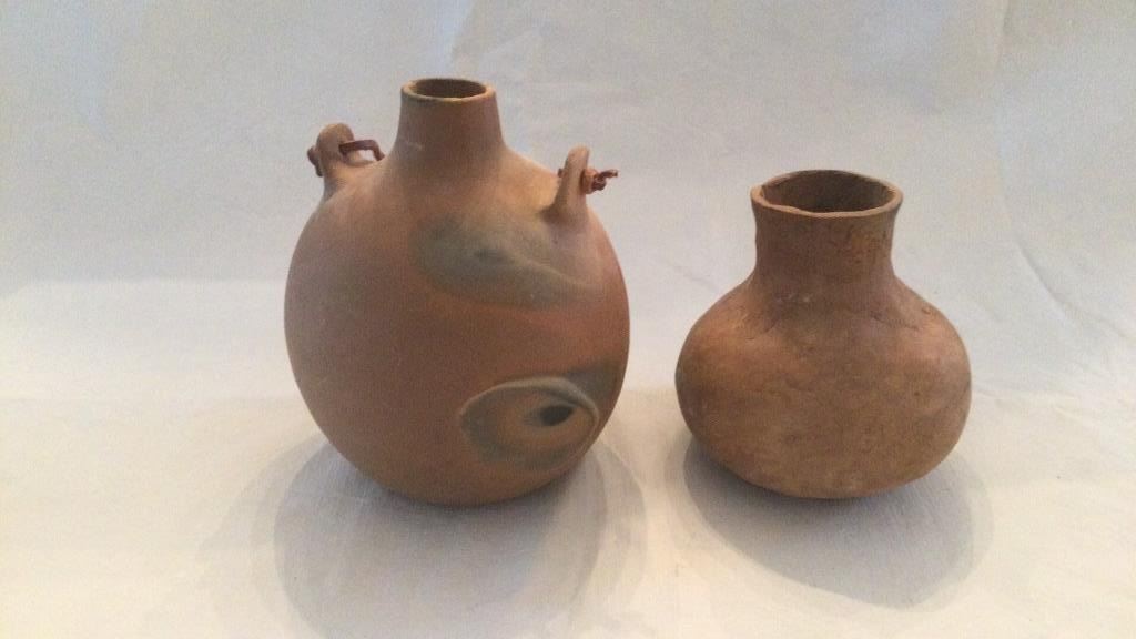 CALIFORNIA NATIVE AMERICAN CLAY POTTERY