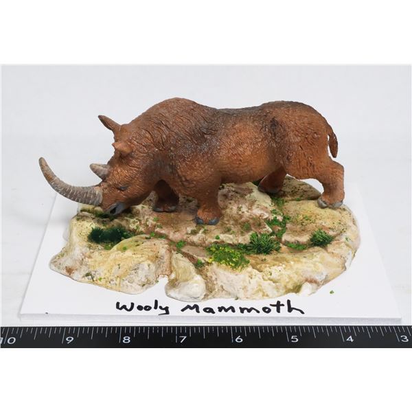 Woolly Rhinoceros Diorama