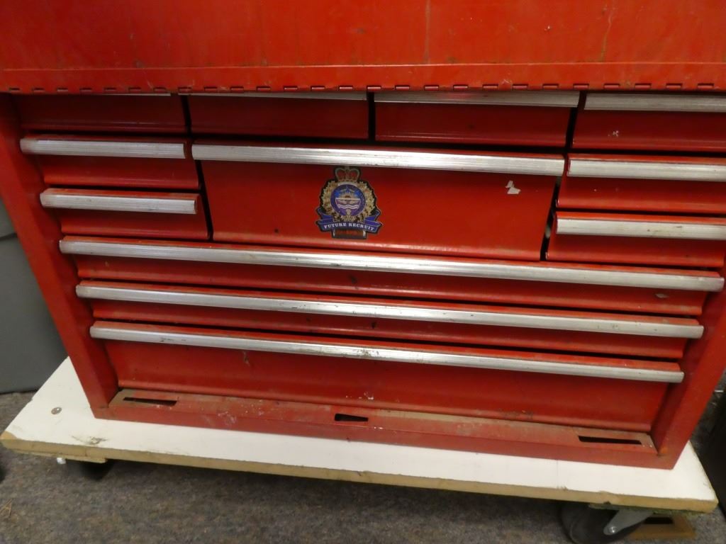 Beach tool box w/ contents