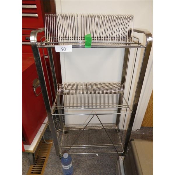 Vintage Wire Record Holder