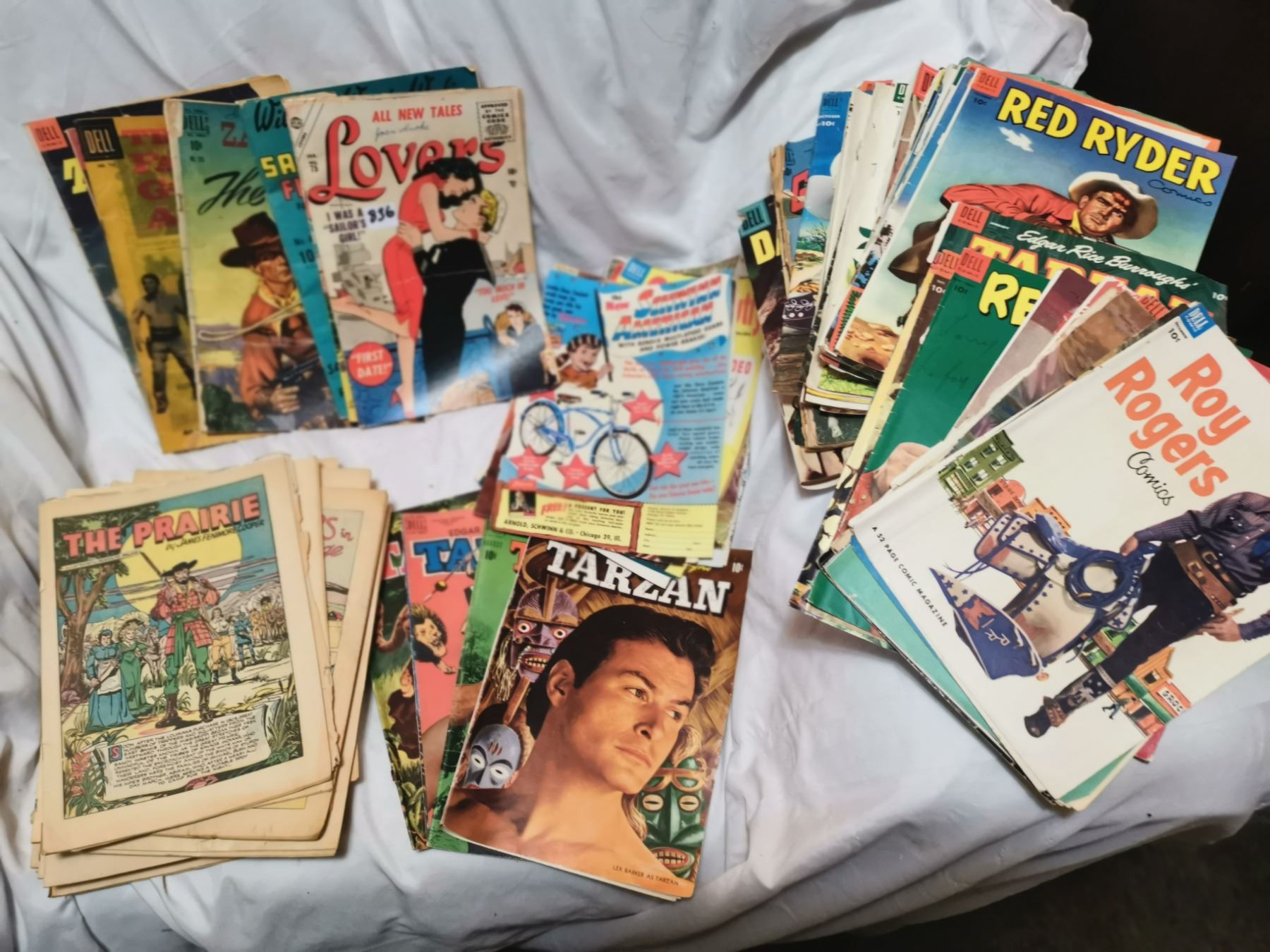 Lot of Comic covers & Comics with no covers