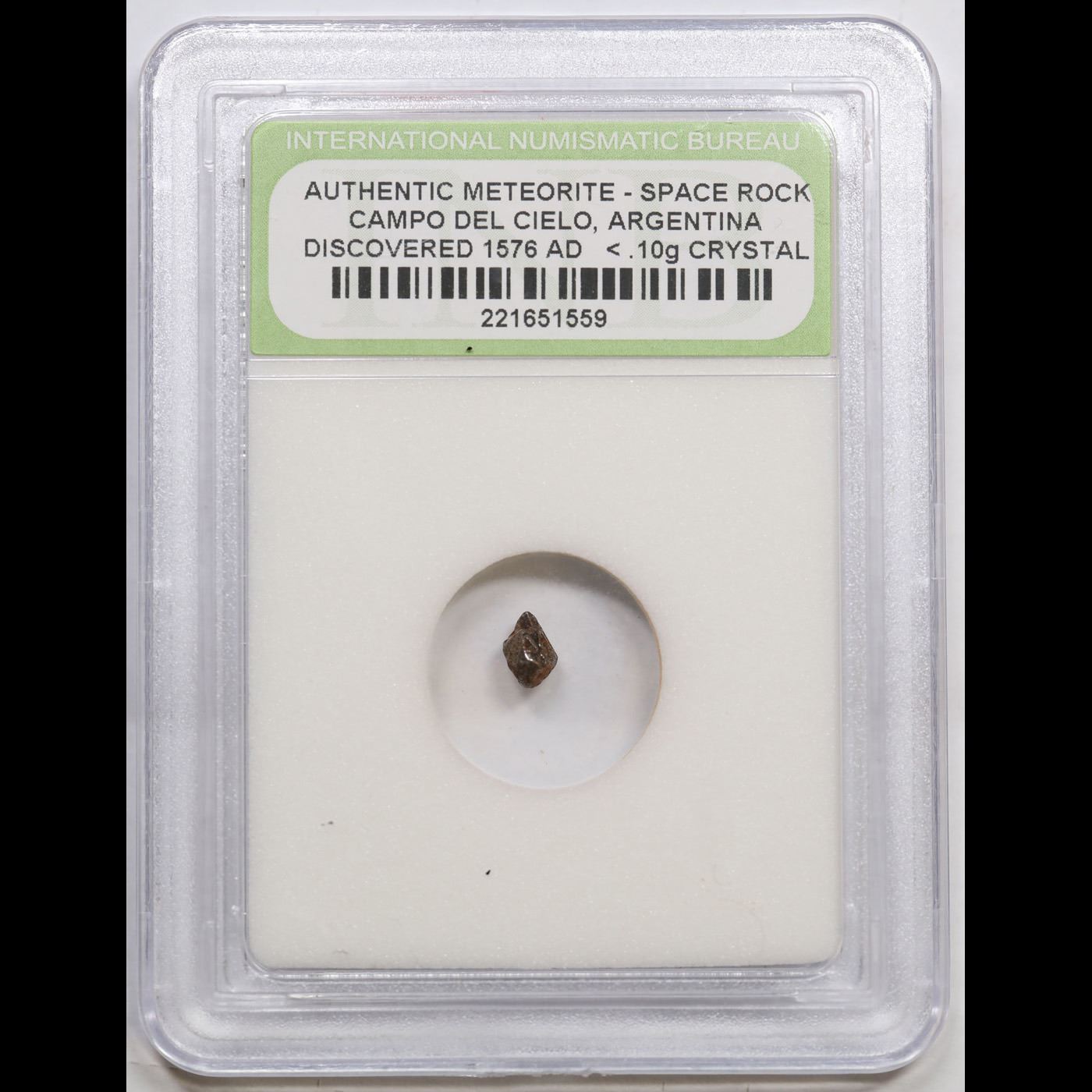 Authentic Meteorite-Space Rock Campo Del Cielo, Argentina Discovered ...