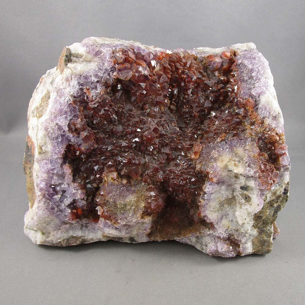 Large Red Amethyst Cluster from Thunder Bay