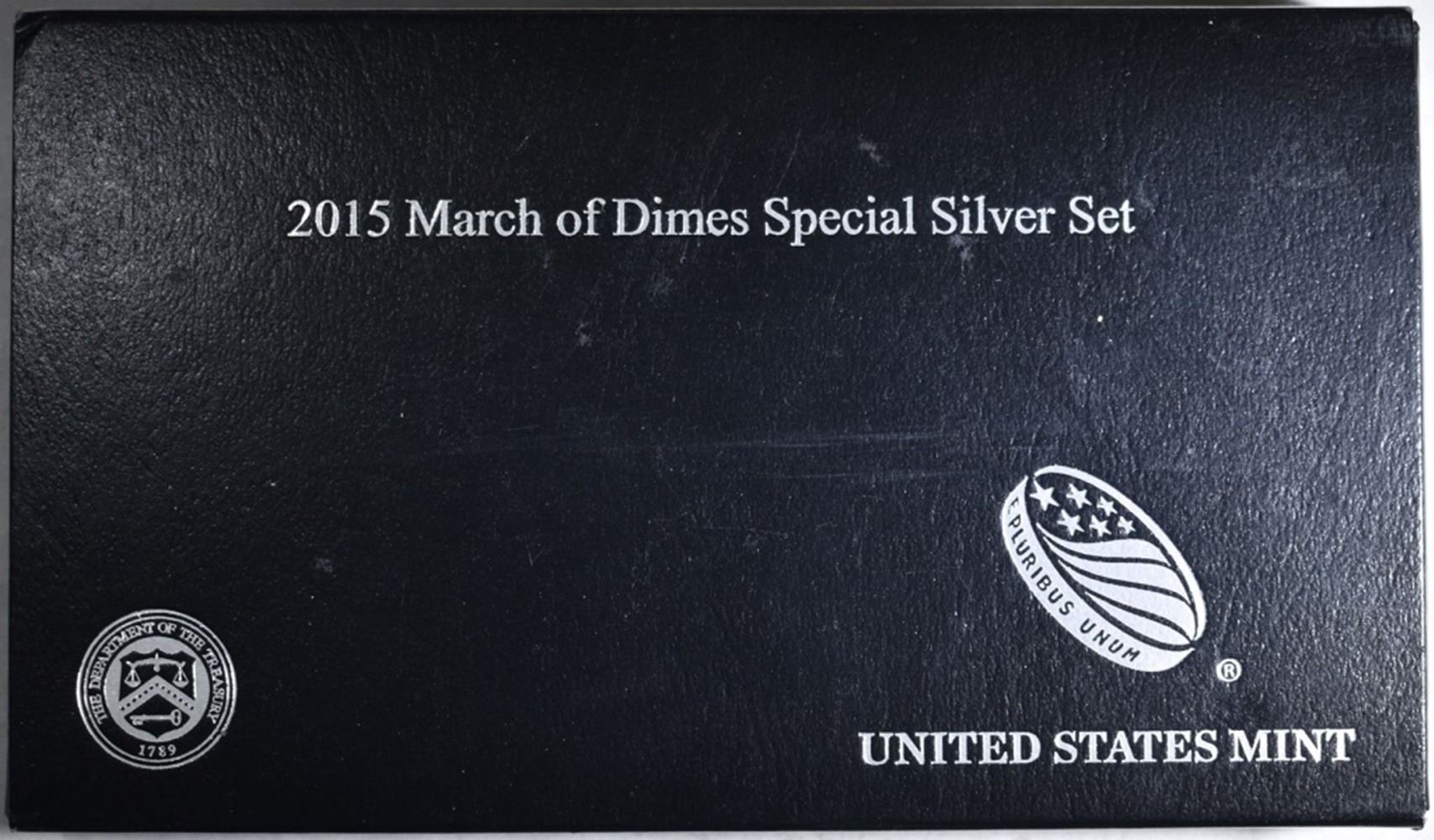 2015 US MINT MARCH OF DIMES SPECIAL SILVER SET