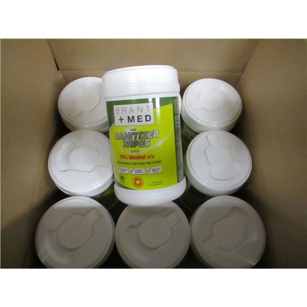 NEW: BRENT MEDI WIPES (9 X 100 WIPES) - PER CASE