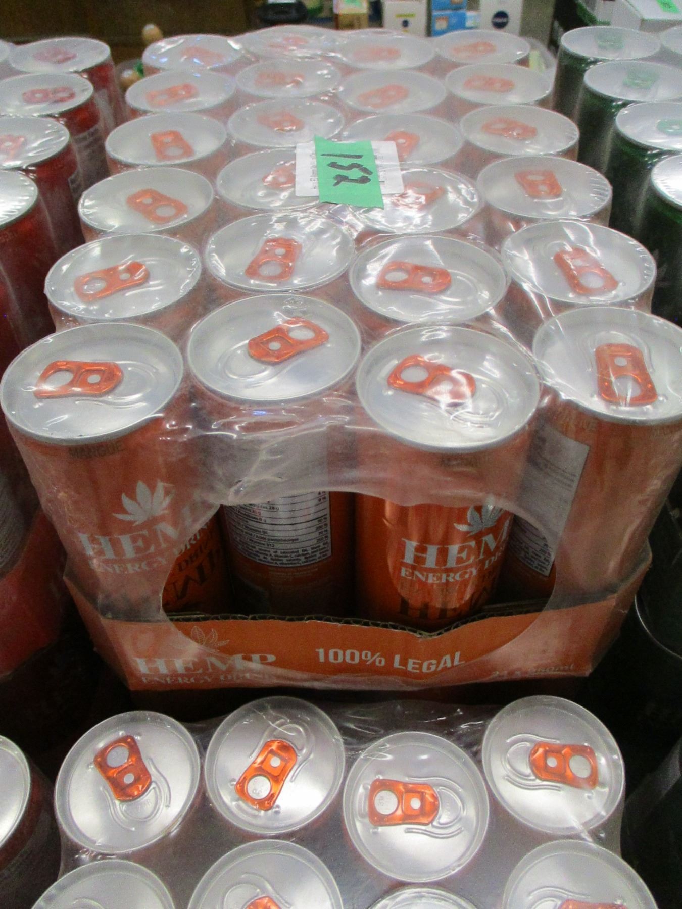 MANGO HEMP ENERGY DRINK (24 CANS) - BOX