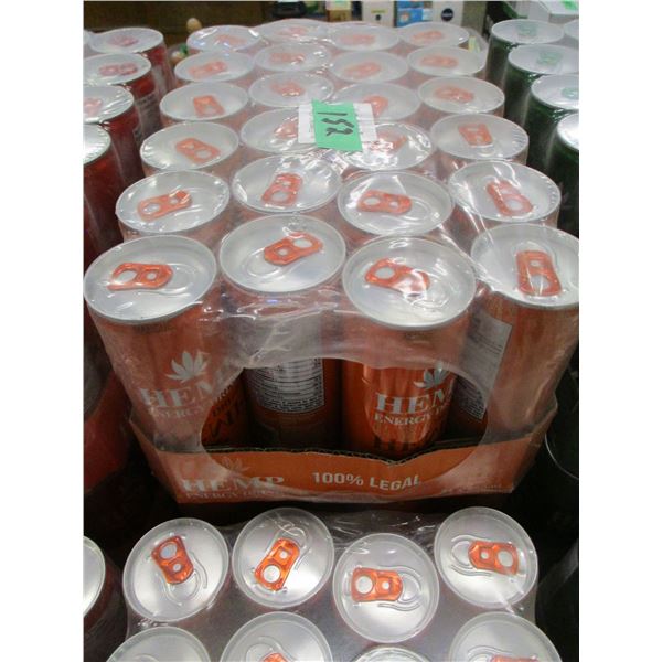 MANGO HEMP ENERGY DRINK (24 CANS) - BOX