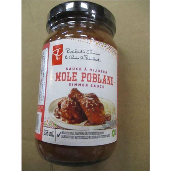 SHELF PULLS (AS IS): MOLE POBLANO SIMMER SAUCE (236 ML) - JAR