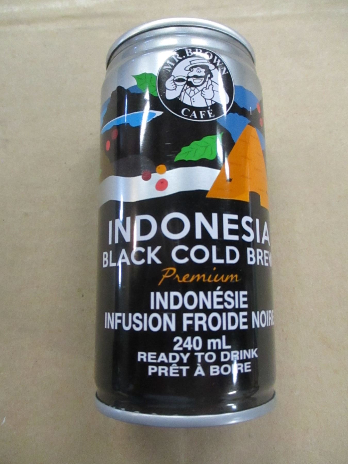 SHELF PULLS (AS IS): INDONESIA BLACK COLD BREW - 7 CANS