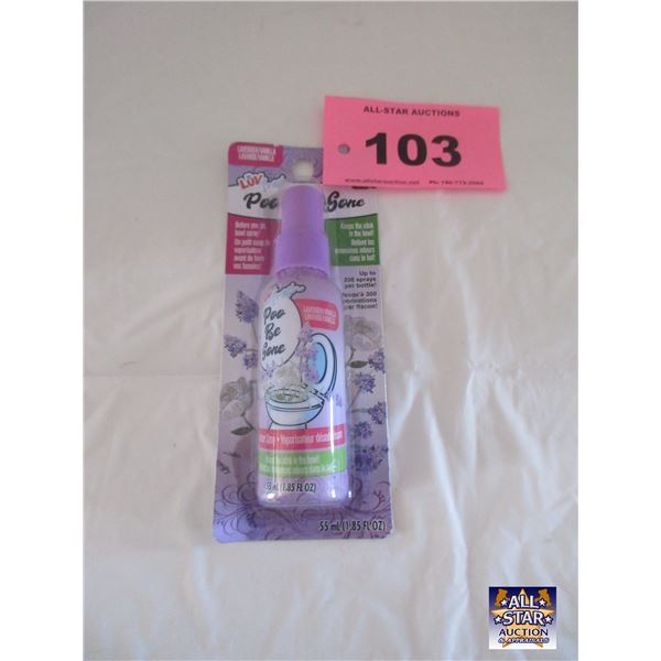 NEW: POO-BE-GONE (LAVENDER/VANILLA) SPRAY (55ML)