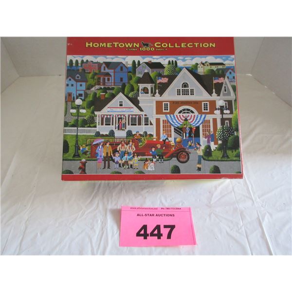 HOMETOWN COLLECTION "FIRE HOUSE FUN" 1000 PIECE PUZZLE