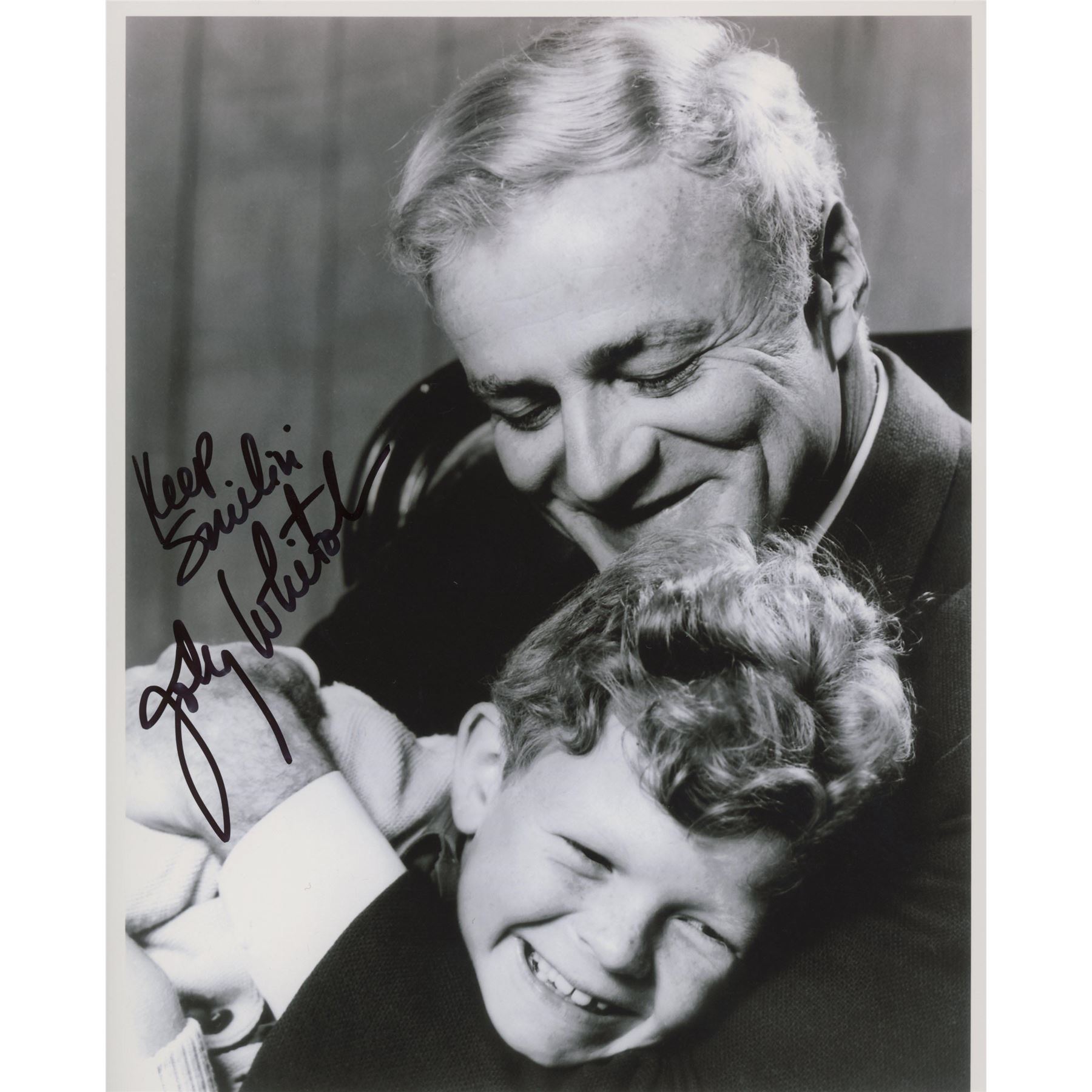 Family Affair Johnny Whitaker signed photo