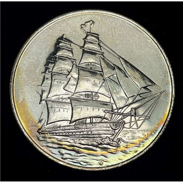 Sailing Ship 1 ozt .999 Silver Trade Unit