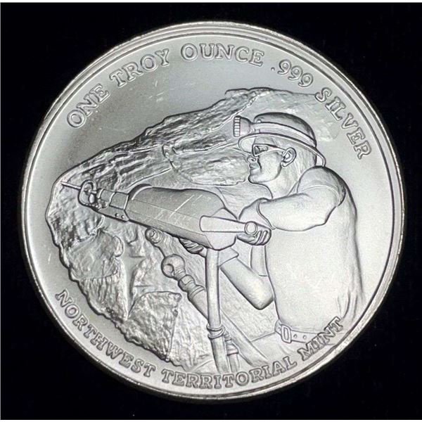 Northwest Territorial Mint Pan American 1 ozt .999 Silver