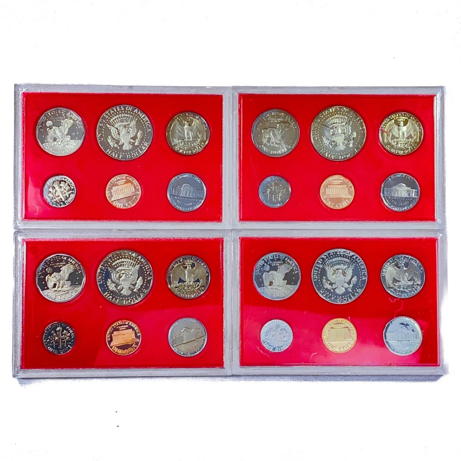 1980 US Silver Proof Coin Sets (24 Coins)