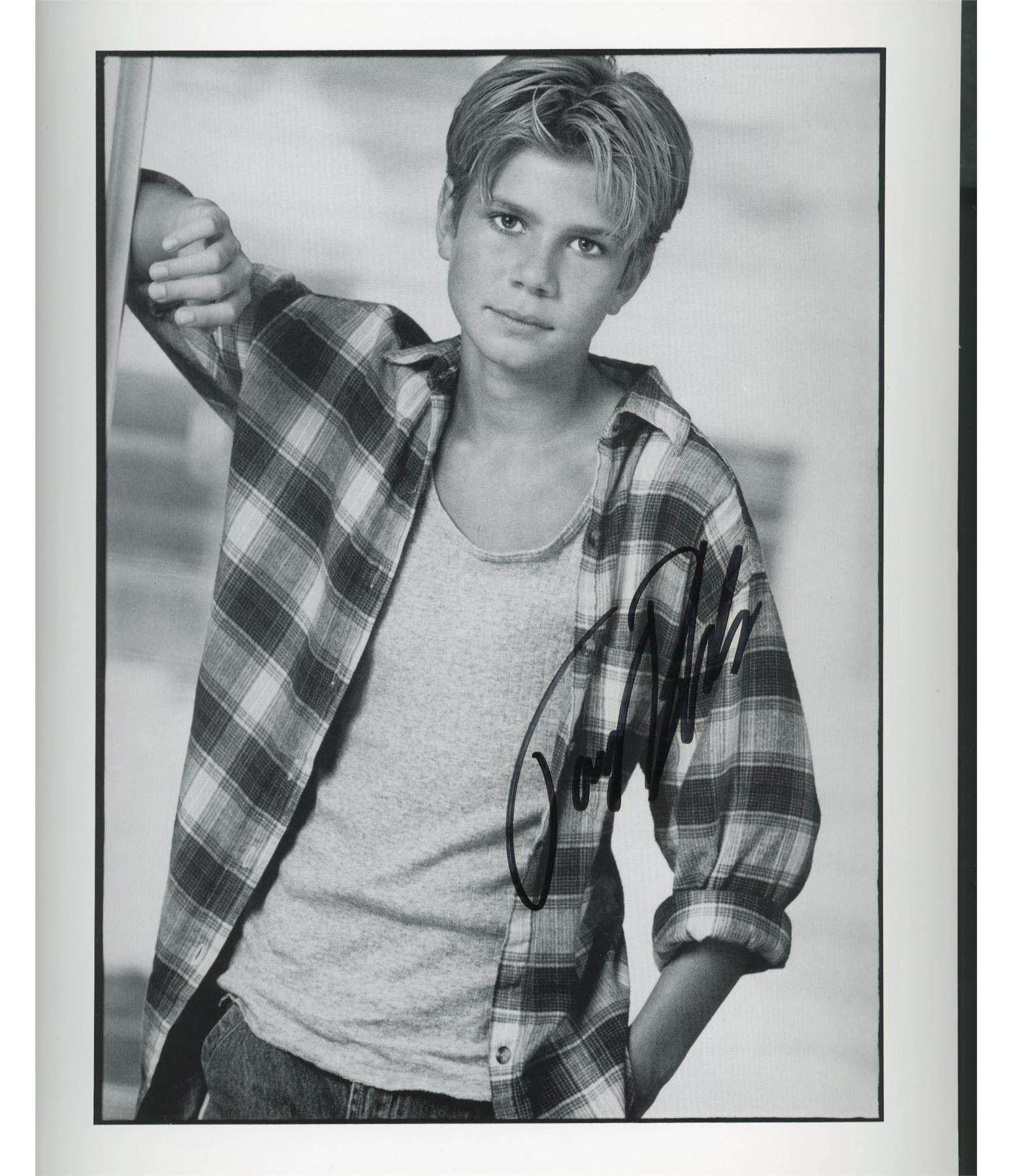 Alex Black signed photo