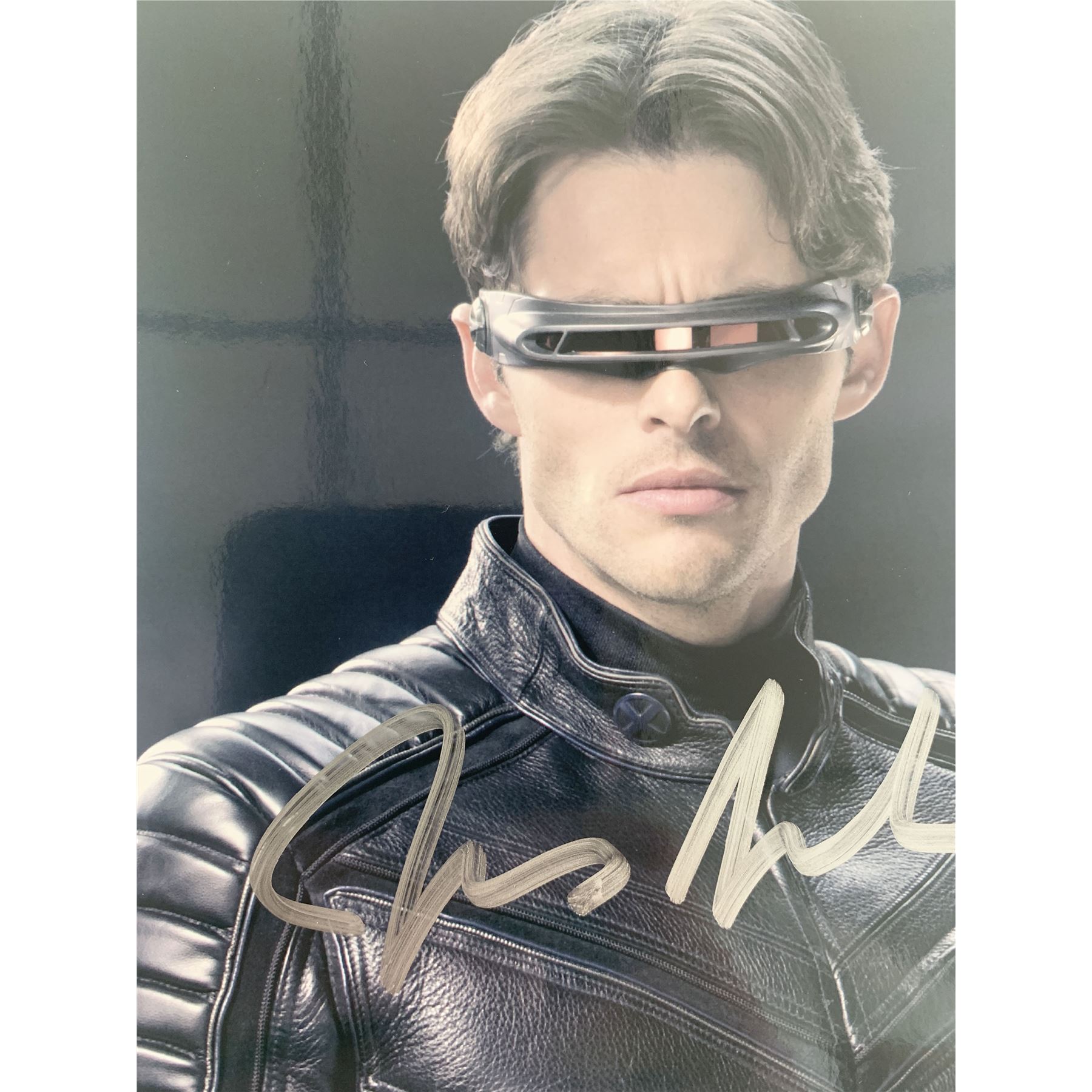 X-Men James Marsden signed movie photo